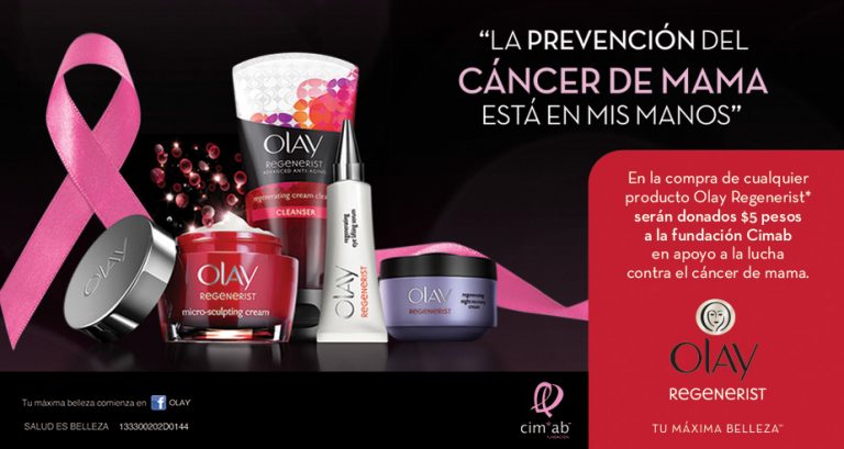 Ayuda a Cimab en la lucha contra el cáncer de mama con Olay Regenerist ...